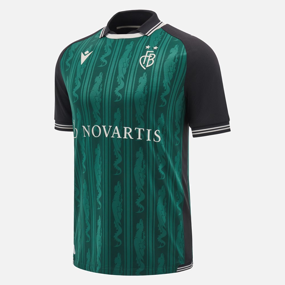 A tribute to the Basilisk in the new FC Basel Third Kit made by Macron ...